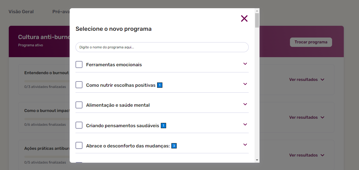 Como posso enviar um programa com conteúdos pela plataforma? – Wellz